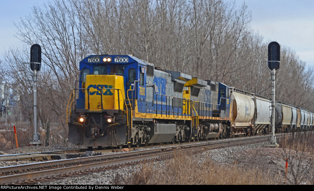 CSX 7600, CP Tomah Sub.